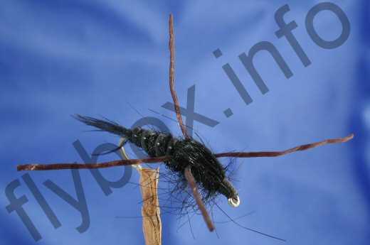 Black Stone Fly Fly - Fishing Flies with Fish4Flies Worldwide
